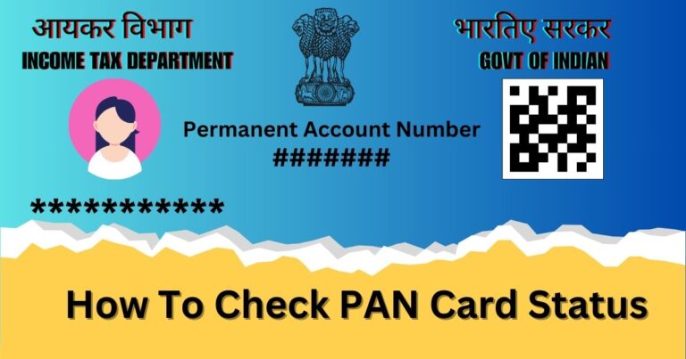 How to Check PAN Card Status Online: By Mobile Number, Name, and More ...